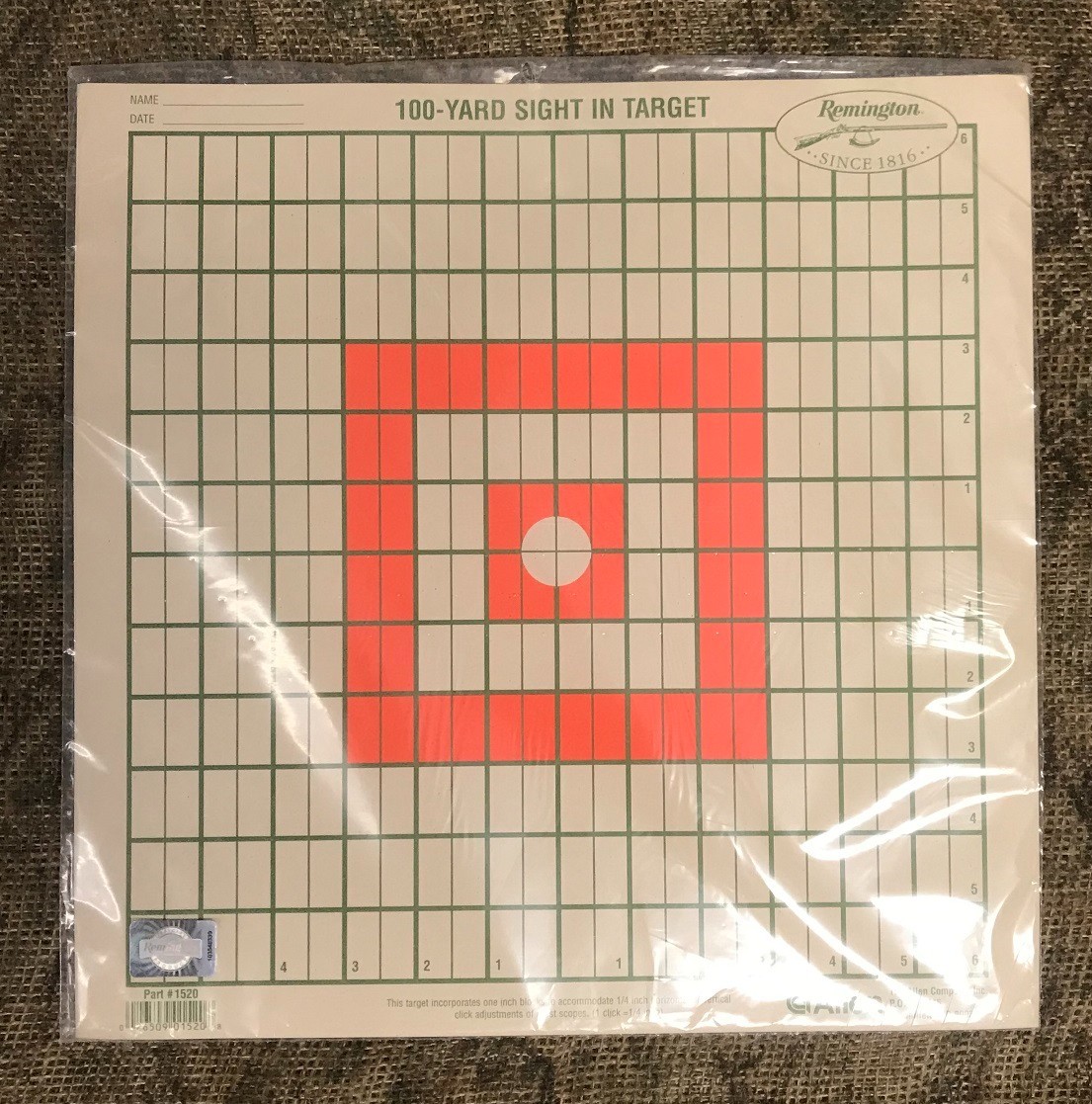 Going Fishing -RemingtonPaper Target